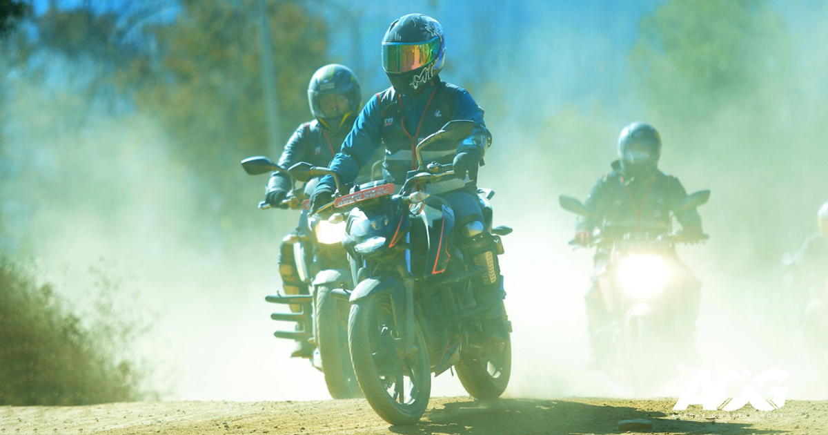 TVS Nepal Organizes First-Ever AOG Night Ride With 30 Riders