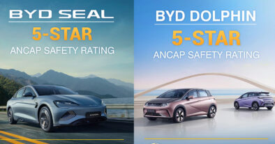 BYD Seal and BYD Dolphin Achieve Five-Star ANCAP Safety Ratings